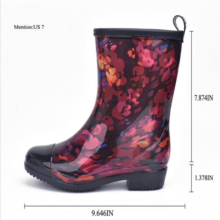 Women Waterproof Rain Boots Outdoor Over shoes – Saiyi shoes